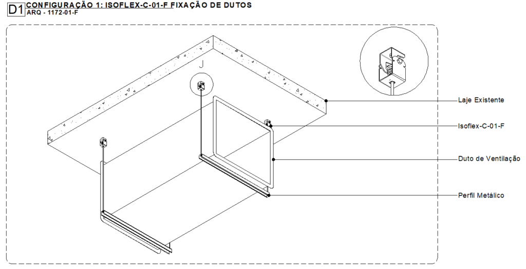 Pendural Para Dutos - AVD